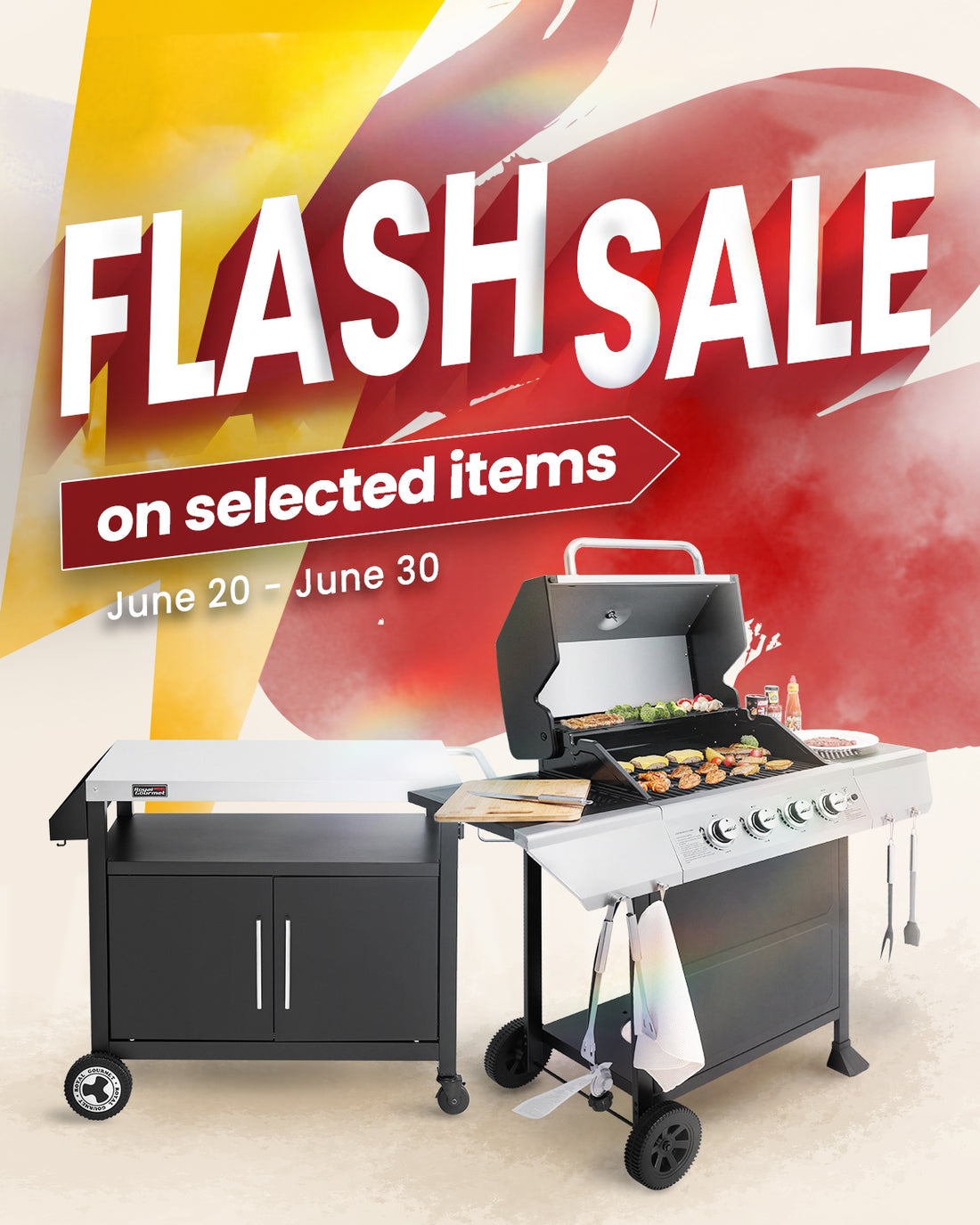 5-Burner Gas Grill with Side Burner | Royal Gourmet